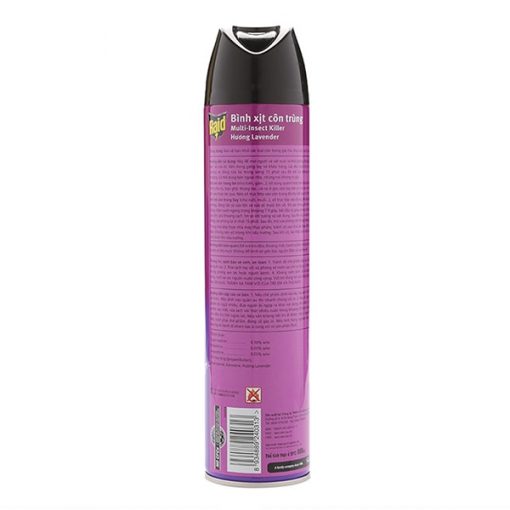 Raid Lavender Multi-Insect Killer 600ML | Asia Grocery