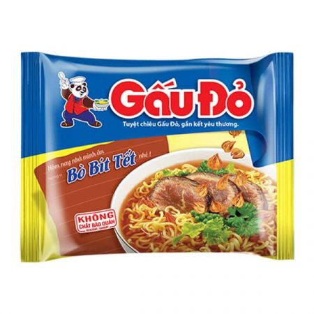 Gau Do Steak Beef Onion Flavor Instant Noodles 64G