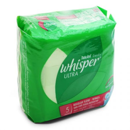 Whisper Ultra Regular Flow With Wing 23cm | Asia Grocery