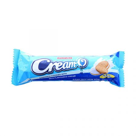 Cream O Sandwich Cookies With Milk Flavoured Cream 85G