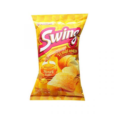 Orion Swing Potato Chips Snack Honey Butter Taste 48G