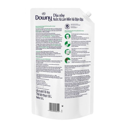 Downy Baby Free & Gentle Fabric Conditioner 1.6L Refill