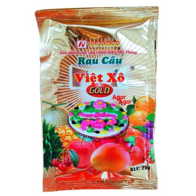 Viet Xo Bot Rau Cau Agar Gold Powder 25g | Asia Grocery