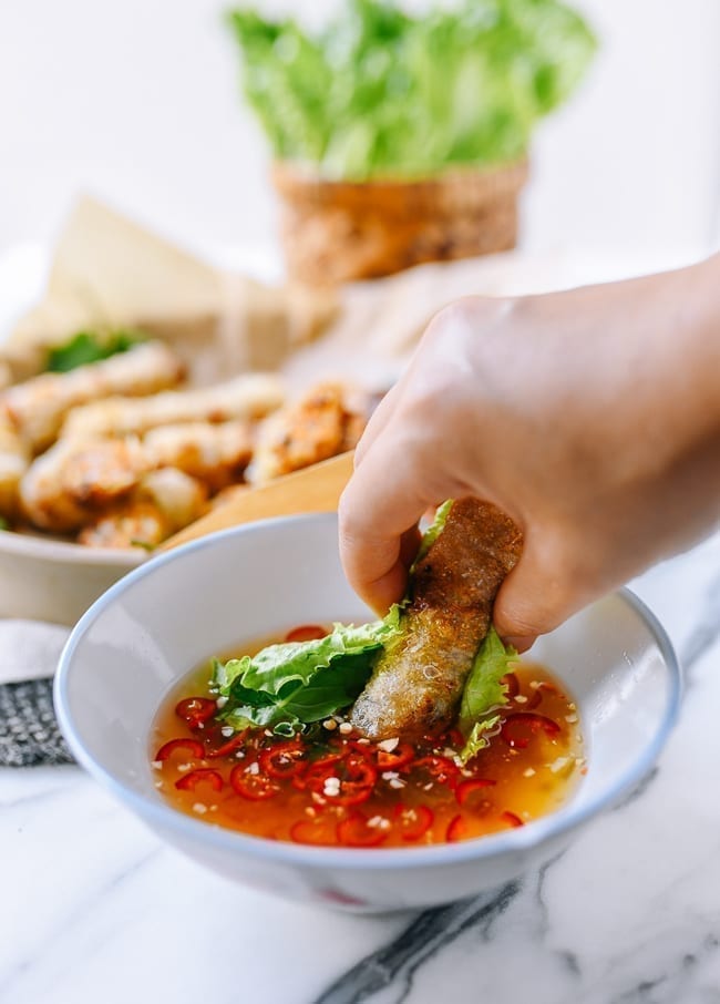 Vietnamese Fried Rice Paper Rolls recipe