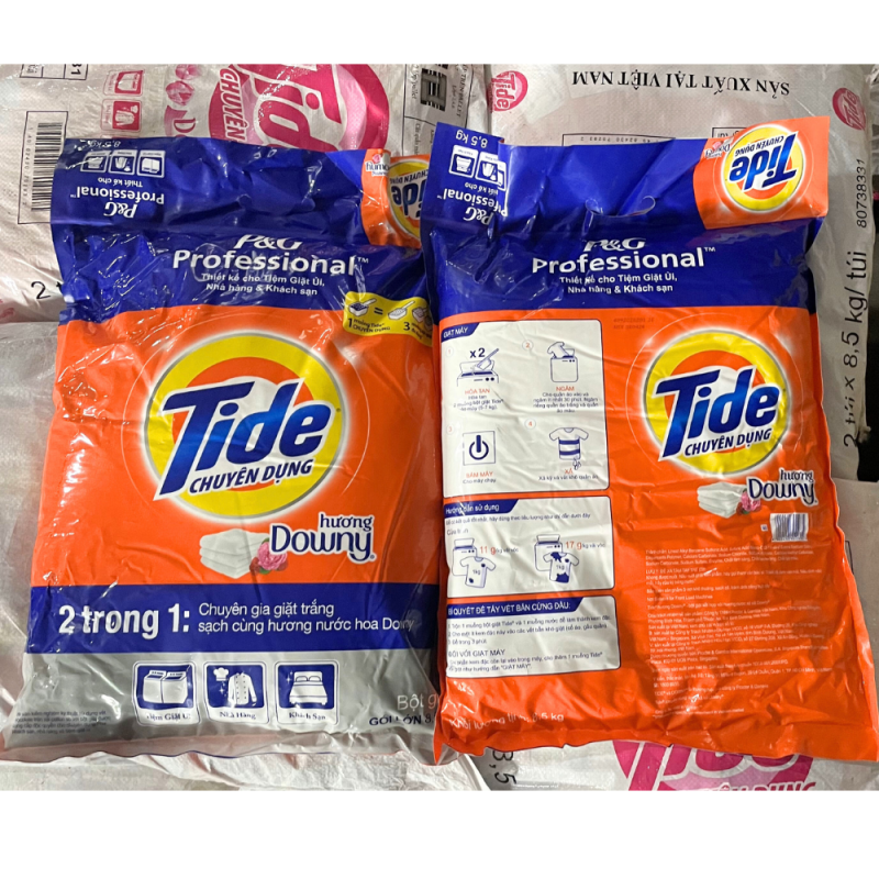 Tide Plus Downy Powder Laundry Detergent 8.5KG