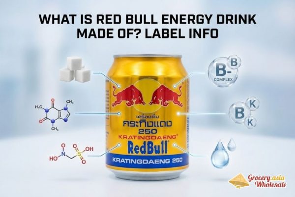 What Is Red Bull Energy Drink Made Of? Label Info