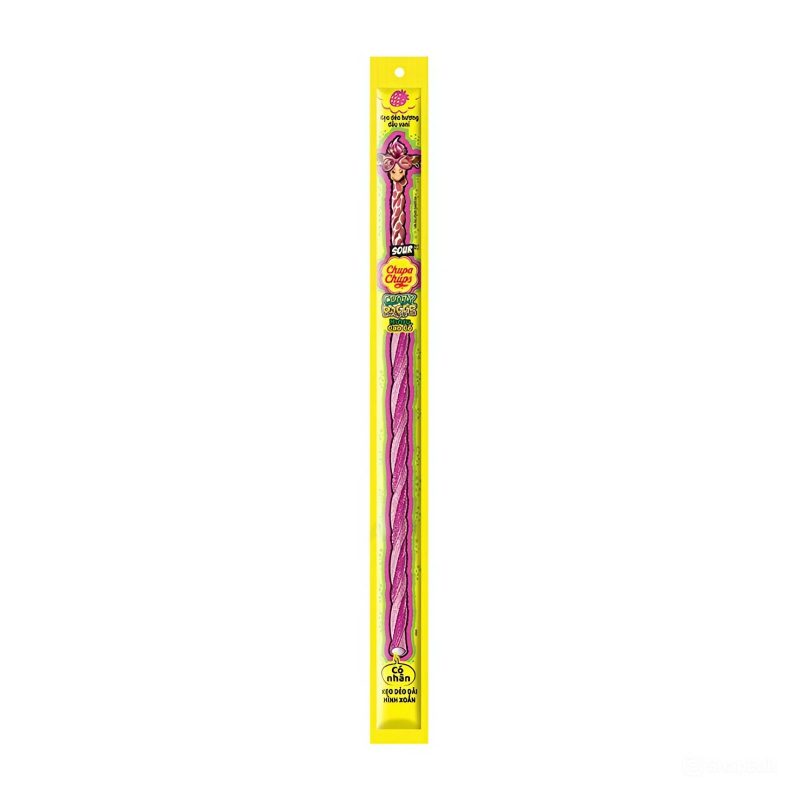Chupa Chups Crazy Raffe Strawberry Vanilla Jelly Stick 360G | Asia Grocery